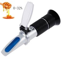 Quality Customized Handheld Refractometer Brix 0-32% for Measuring Sugar in Juice and for sale