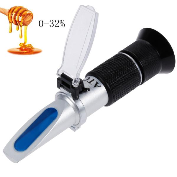 Quality Customized Handheld Refractometer Brix 0-32% for Measuring Sugar in Juice and Fruits for sale