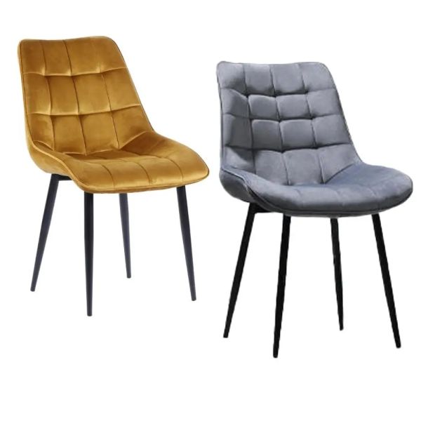 Quality Transform Your Dining Room with Custom Home Kitchen Furniture Dinning Chairs in Comfortable Upholstered PU Leather/Velvet for sale