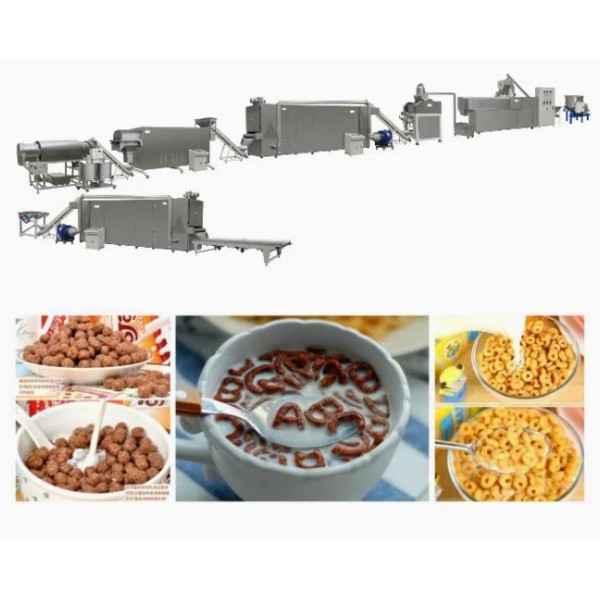 Quality Breakfast Cereals Corn Flakes Machinery With Large Capacity 120-300kg/H Maize Flakes Machinery for sale