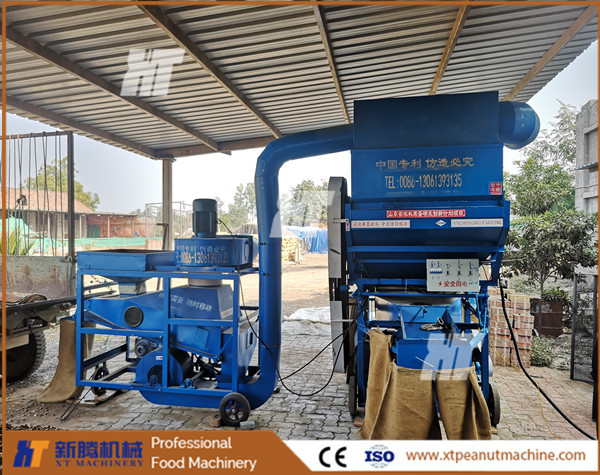 Quality ISO Small Peanut Shelling Machine 3000kg Automatic Peanut Sheller for sale