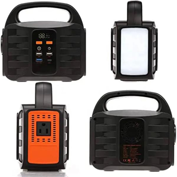 Quality 110V 220V 150W Portable Power Bank Station With Lighting for sale