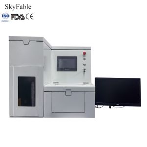 Quality Automobile Wiring Harness Terminal Marking Machine High Speed Laser Engraver for sale