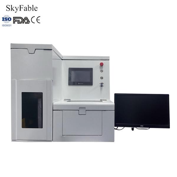 Quality Automobile Wiring Harness Terminal Marking Machine High Speed Laser Engraver Equipment for sale