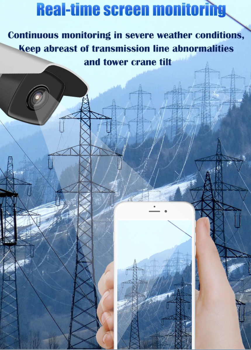 MTK6739 Android 7.0 4G Wifi Security Camera 12W For Electric Power ...