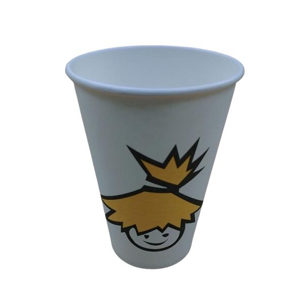 Quality Disposable Aqueous 16 Oz Paper Cold Cups Plastic Free Customizable Paper Cold for sale