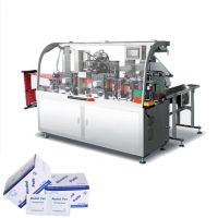 Quality Alcohol Pad Wet Wipes Packaging Machine With 8 Language PlC Control for sale