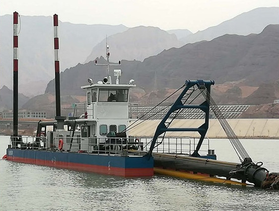 Quality 6m Dredging Depth Cutter Suction Dredger Ship 205KW With Cummins Engine WN200 for sale