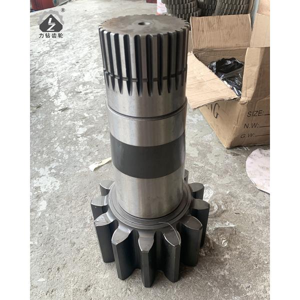 Quality Rotary Swing Pinion Shaft LG225 14 Teeth 34 Keys Excavator Swing Gearbox for sale