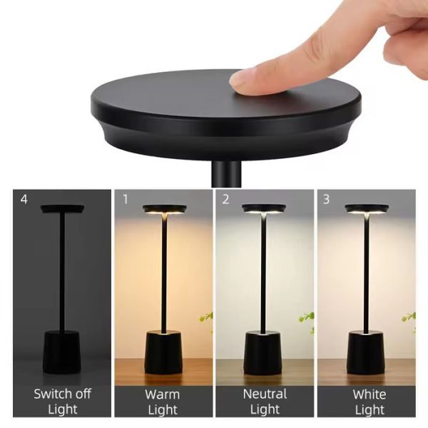 Quality Adjustable Brightness Touch Led Table Lamp 1.6W For Home And Office for sale