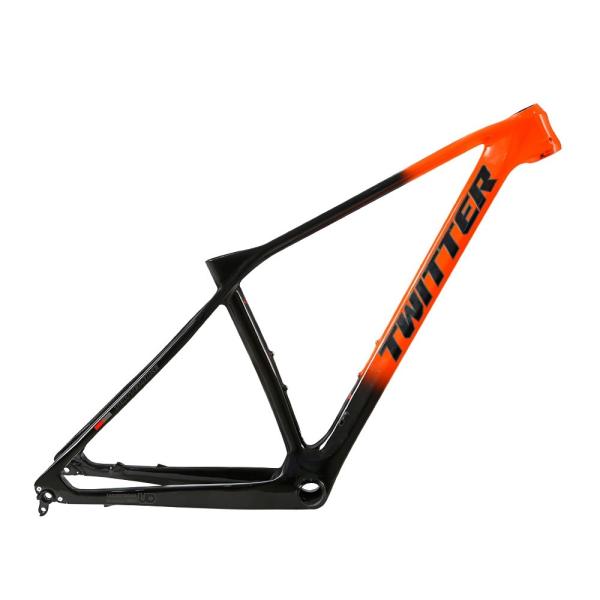 Quality Twitter PREDATOR XC Lever Carbon Fiber Hardtail Mountain Bike Frame 29 for sale