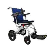 Quality Aluminum Electric Wheelchair 300mm Rear Wheel and 200mm Front Wheel Load 220LBS for sale
