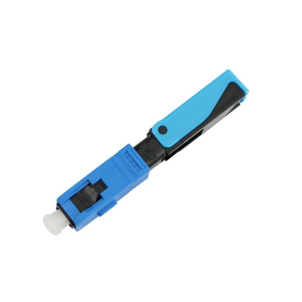 Quality Alligator clip, push-pull ring, SM, 50mm, for drop cable, vertical input, SC/UPC for sale