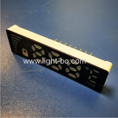 Quality Ultra Thin Customized White Color 7 Segment LED Display Common Anode For for sale
