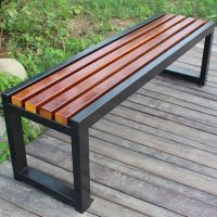 Quality antirust 3 Seat 1500mm Cast Iron And Wood Garden Bench for sale