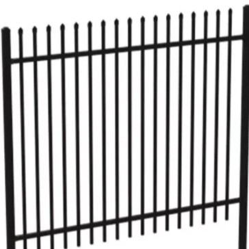 Quality Zinc Steel Tubular Fence Galvanized Steel Fencing Trellis Gates Garden Fence For Outdoor for sale