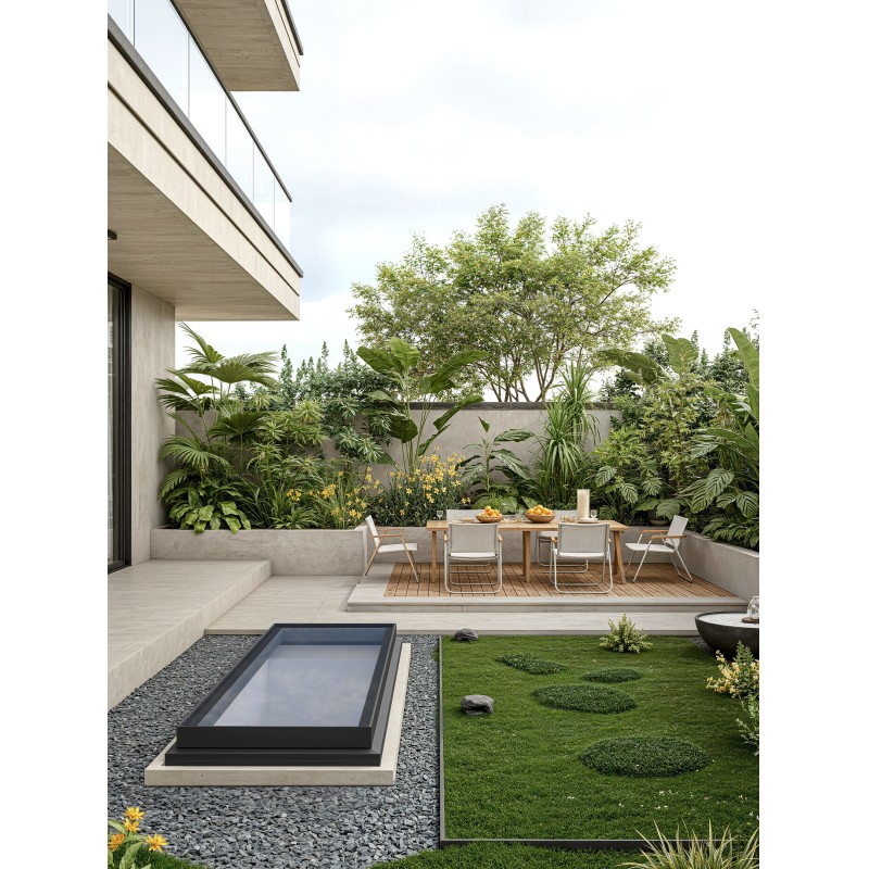 Quality DMS Rectangular Skylight for sale