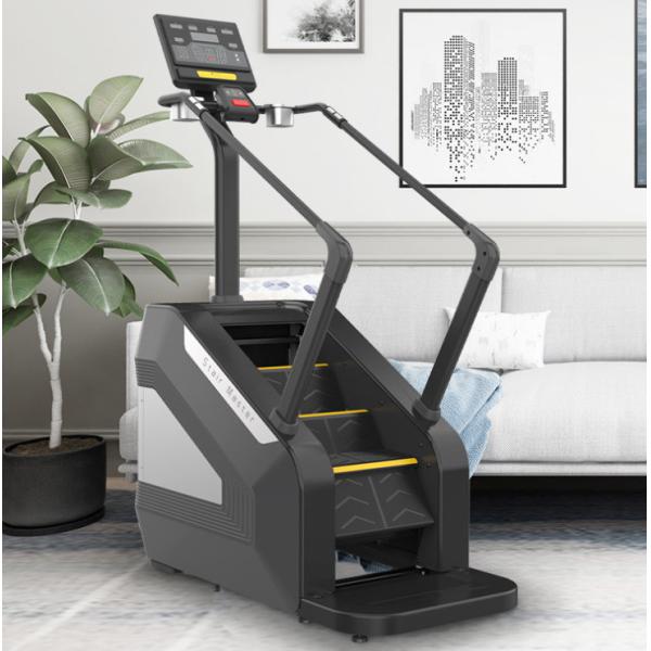 Quality Aerobic Equipment Intelligent Button Stair Climbing Machine Plug In Stepping for sale