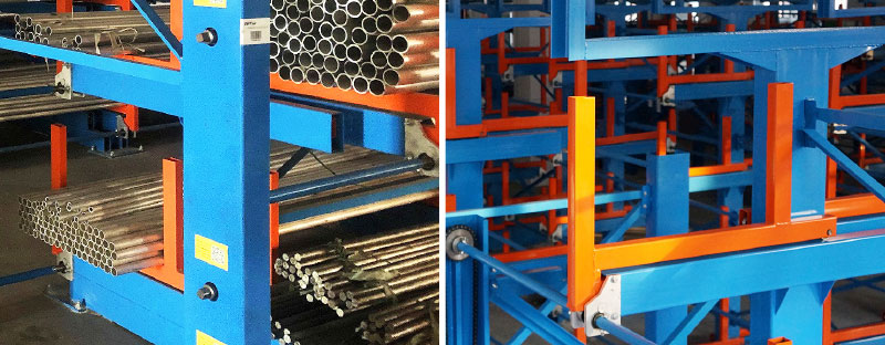 Manual Telescopic Cantilever Rack