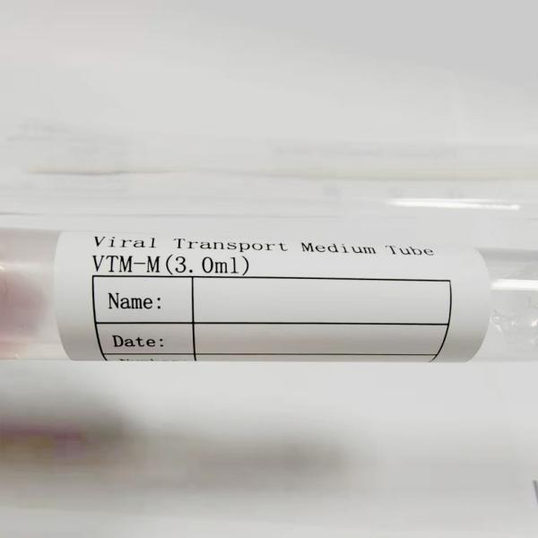 Quality Sterile Viral Transport Medium Swab Individually Wrapped for sale