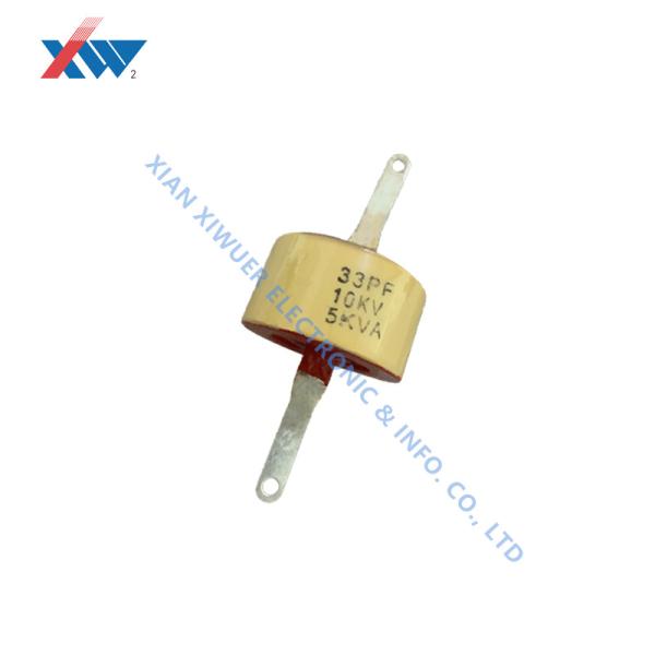 Quality Low Frequency Ceramic Capacitor High Voltage Doorknob Capacitors with 15KV for sale