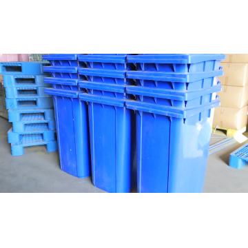 Quality wheelie container 120L/240L/360L/660L/1100L garbage bin with wheels plastic dust for sale