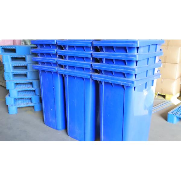 Quality wheelie container 120L/240L/360L/660L/1100L garbage bin with wheels plastic dust for sale