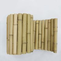 china Bamboo Short Fence Outdoor Landscape Edging Flexible Decorative Border