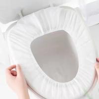 China Hygienic Waterproof Disposable Non Woven Toilet Seat Cover With Elastic factory