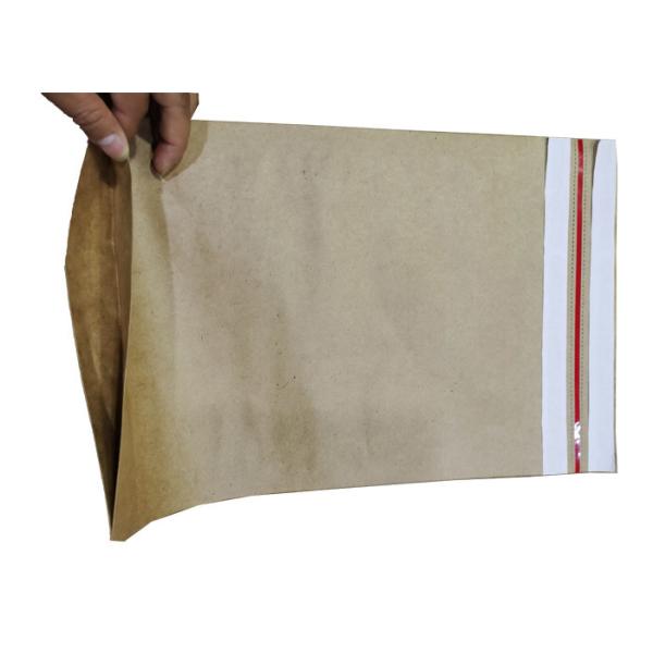 Quality 8inch X 12inch Eco Friendly Paper Bags Biodegradable Postage Satchels for sale