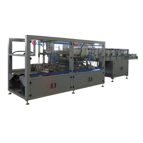 Quality 10KW 0.7MPa Auto Wild Mouth Bottle Wrap Around Case Packer Machine for sale