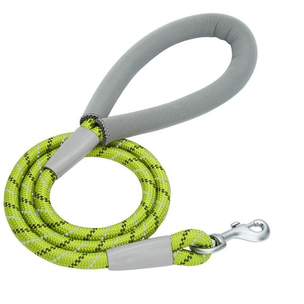 Quality 100% Polyester Material Nylon Rope Dog Leash Comfortable Multiple Color Option for sale