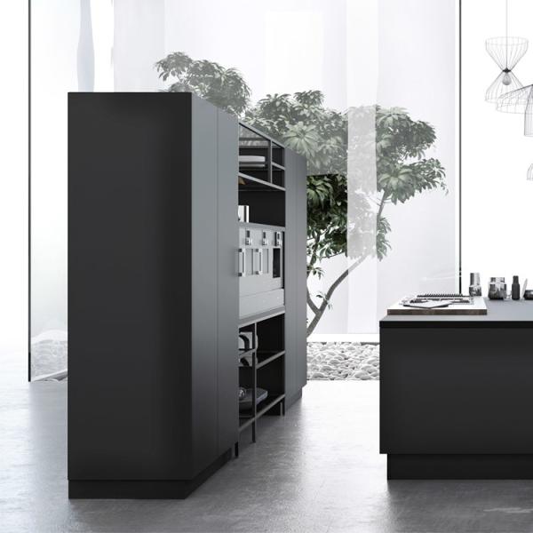 Quality Countertops PVC Kitchen Cabinets Melamine Board Eco Friendly for sale
