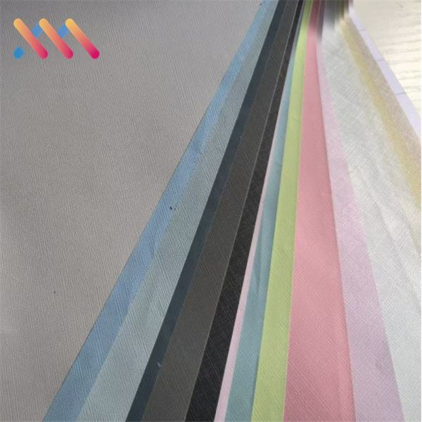 Quality 0.15mm Thickness Solid Color Self-Adhesive Embossed Wall Film Paper Foil Back Wallpaper Waterproof for Home Decor Hotel Renovation for sale