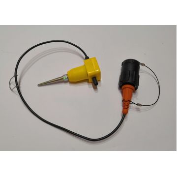 Quality Accurate Vertical Geophone , 10Hz Seismic SM24 Geophone Spike 75mm for sale