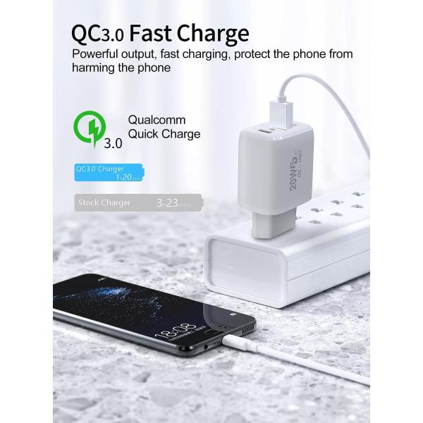 Quality 20W PD Fast Charging Adapter for Smart Watch and Multiple Phones A C Power for sale