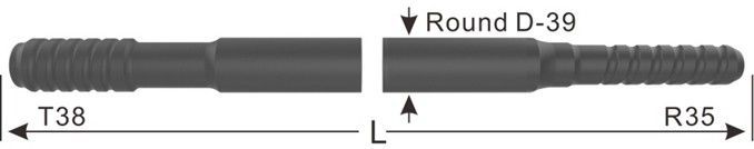 Top Hammer Drill Rod For Rock Drillling 26