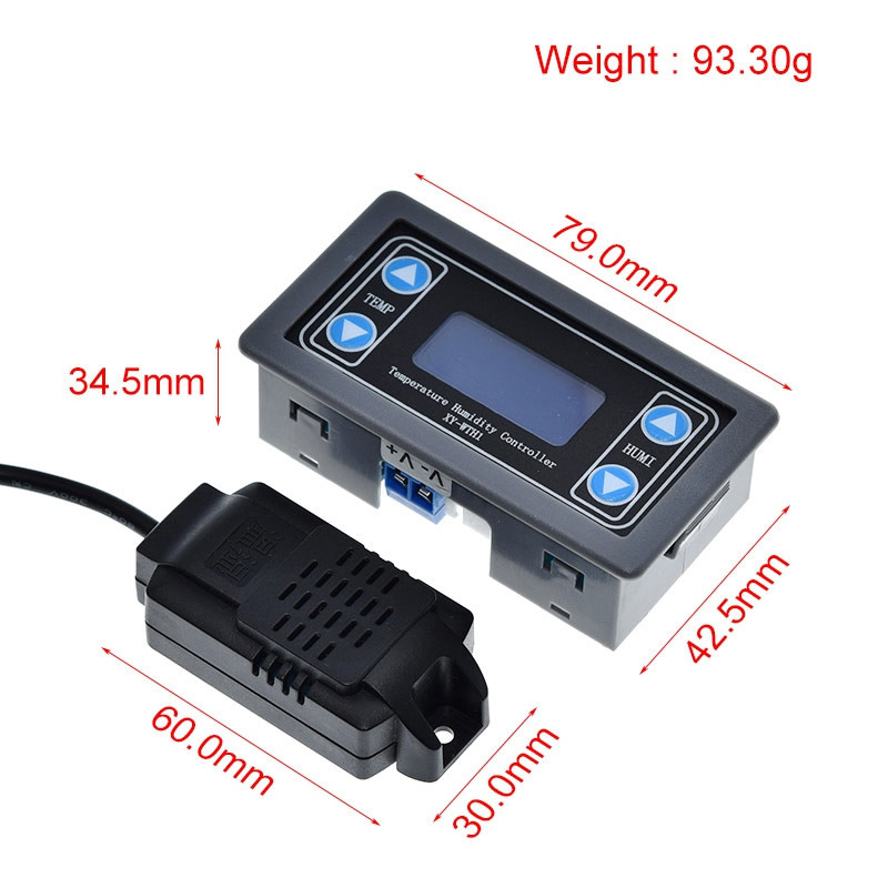 Quality 10A Digital Temperature Humidity Controller SHT20 DC 6V-30V high precision for sale