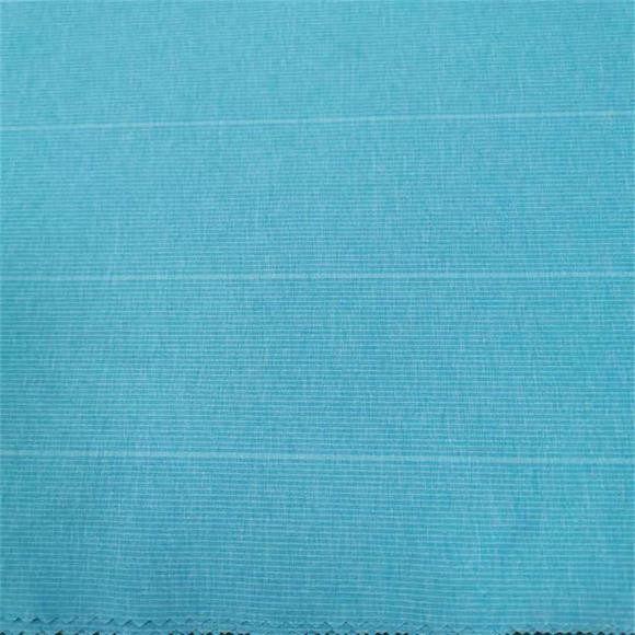 Quality Stripe Cationic Knit Polyester Spandex Fabric 170gsm Poly Woven for sale