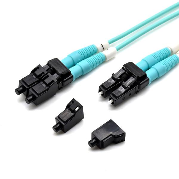 Quality LC UPC OM3 Patch Cord 3M 3.0mm 50/125 Optical Fiber Jumper for sale