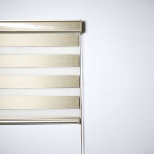 Quality Eco Friendly Electric Roller Fabric Zebra Window Curtain Blinds for sale