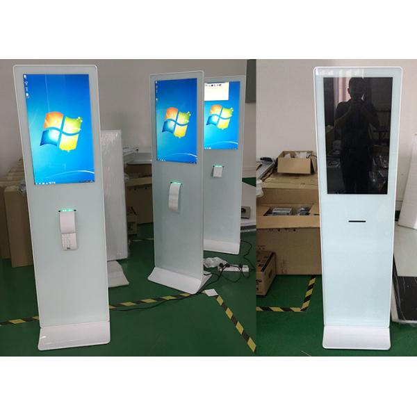 Quality Customized all in one touch screen kiosk with 80mm printer build in capacitive for sale