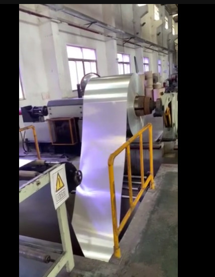 Quality Used Hengli Scroll Coil Cutting Line With Dig Hole Refurbishment for sale
