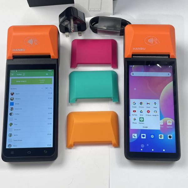 Quality Handheld Payment Terminal Voice Call Supported Handheld Android Terminal 16GB ROM for sale