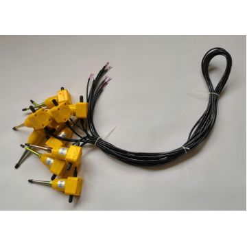 Quality 4.5Hz Vertical Seismic Geophone 1m Leader Cable Without Connector for sale