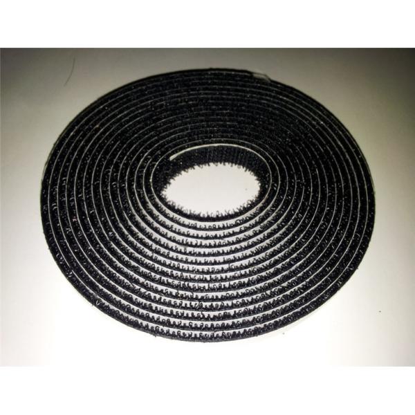 Quality Garment Accessories 25MM Black and White Hook and Loop Adhesive Magic Tape for for sale