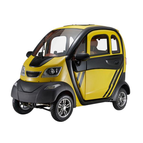 Quality 70 Km Range Mini Electric Car 60V OEM Color ABS Smart Desgin 1200W City Car for sale