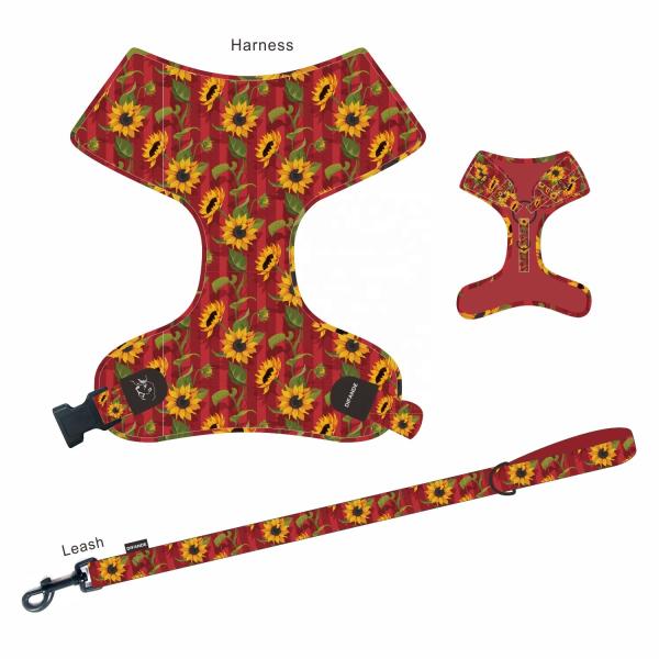 Quality Reflective Pet Dog Harness Outside Walking Slip Moisture Resistant for sale