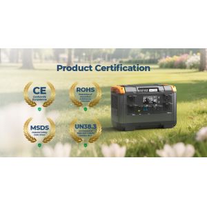 Quality Large Capacity 2400W Portable Solar Power Station Golden Supplier MPPT for sale