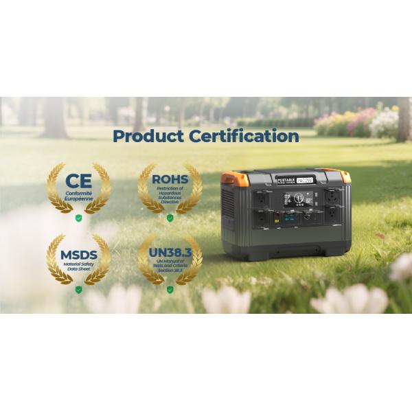 Quality Large Capacity 2400W Portable Solar Power Station Golden Supplier MPPT Controller With EU/US/UK Plugs For Outdoor Use for sale